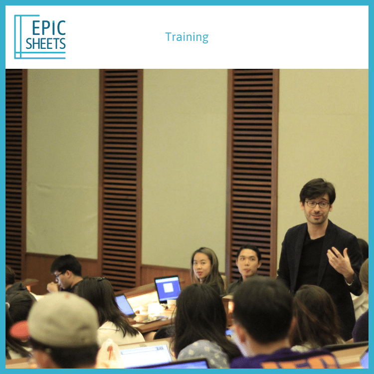 Epic Sheets Group Training – Epic Sheets